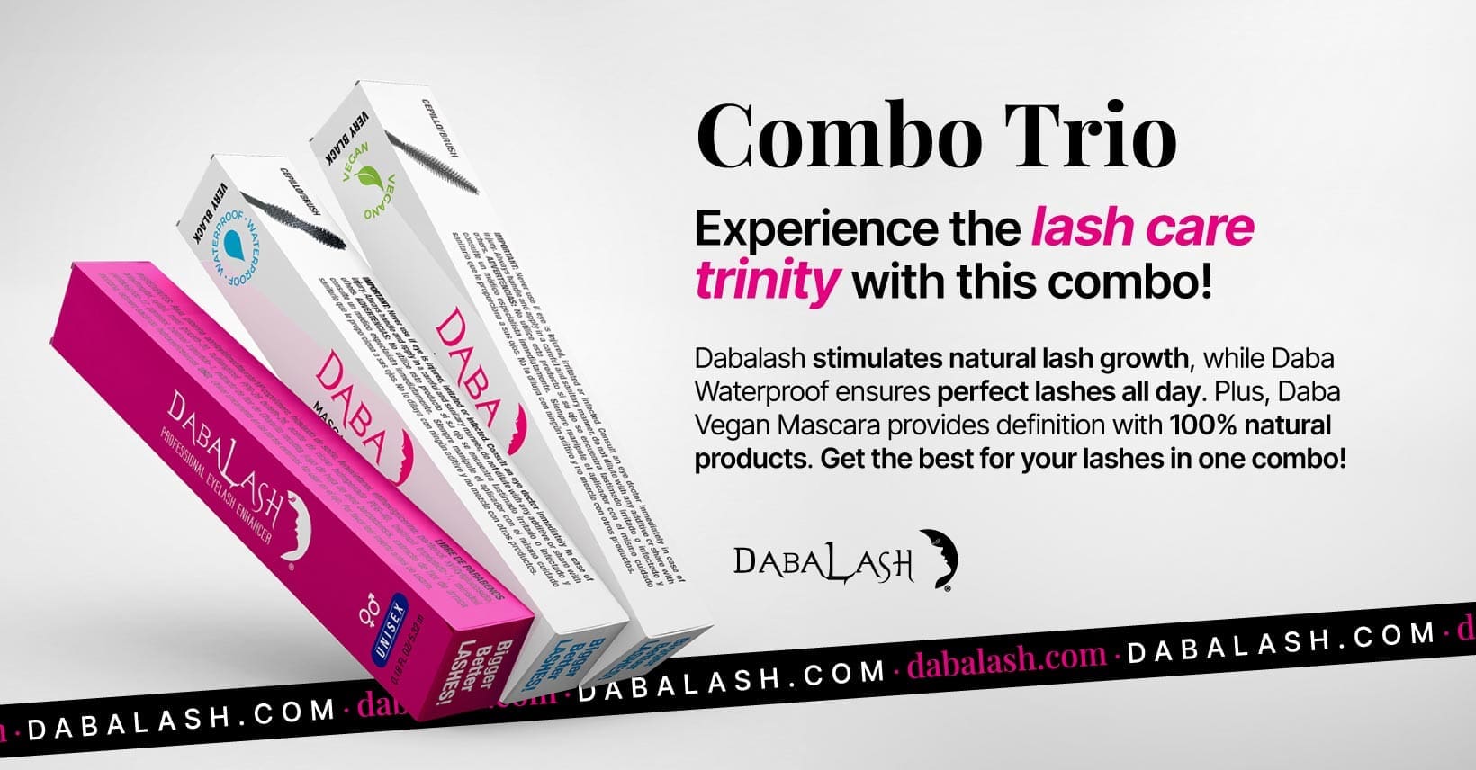 DABALASH Trio Combo - Complete Lash and Brow Kit